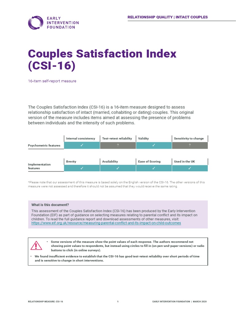 Measure Report Ipr Csi 16 | PDF | Psychometrics | Psychological Testing