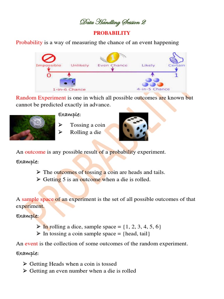 Probability | PDF | Randomness | Probability