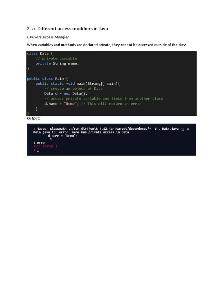 Java Assignment Pdf Method Computer Programming Class Computer
