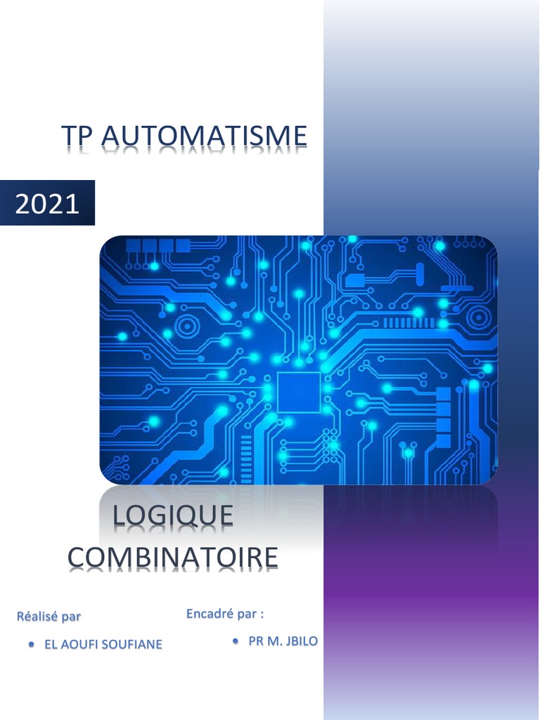 Additionneur Complet 4 Bits en Logique | PDF | Multiplication ...