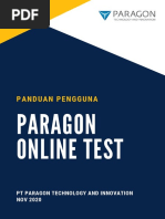 Panduan Pengguna Tes Paragon | PDF