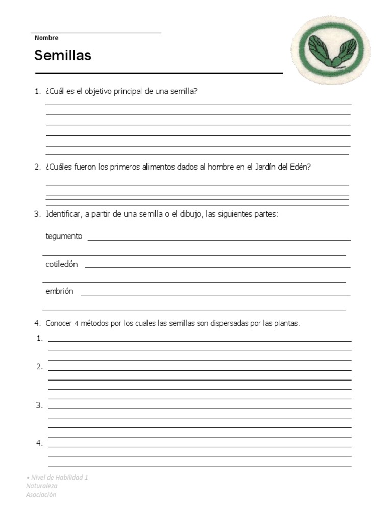 Guía Completa sobre Semillas y su Uso | PDF