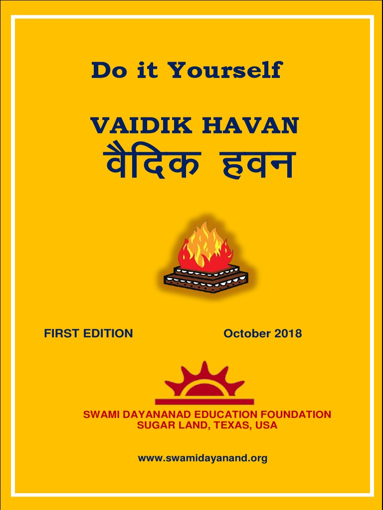 Osfnd Gou: Do It Yourself Vaidik Havan | PDF | Religion And Belief