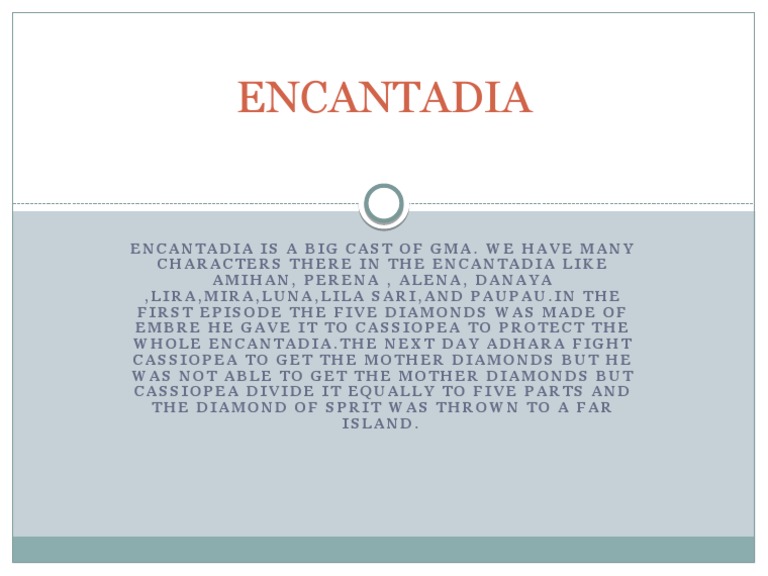 The Five Diamonds of Encantadia: Introducing the Main Characters and ...