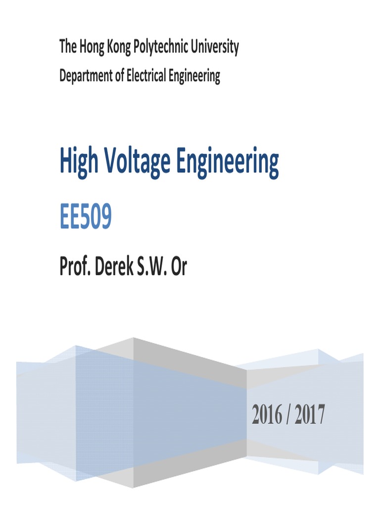 Ch2 Breakdown of Gaseous Insulation-Revised | PDF | Electrical ...