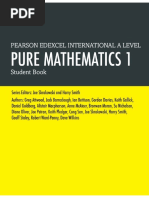 Edexcel IAL Pure Mathematics 3 | PDF