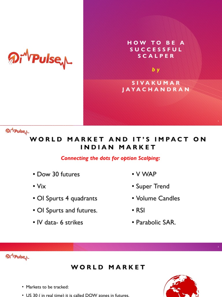 How To Be A Successful Scalper Using OI Pulse | PDF | Market Trend ...