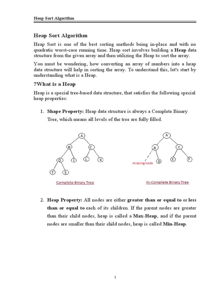 Heap Algorithm Pdf Algorithms And Data Structures Computer 5956