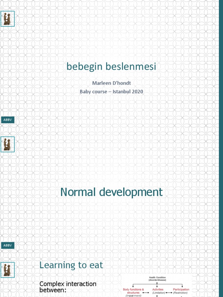 Normal Development of Feeding Skills | PDF | Neonatal Intensive Care ...