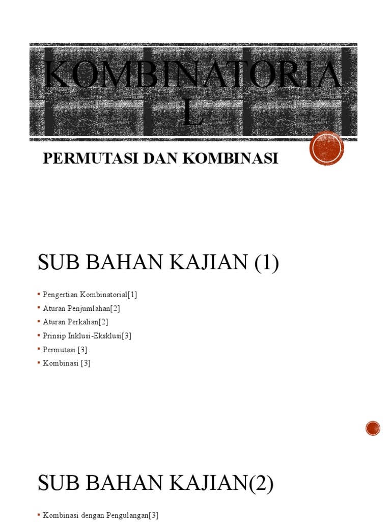 KOMBINATORIAL | PDF