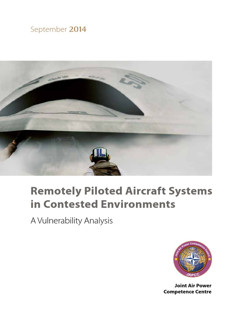 JAPCC RPAS Operations in Contested Environments | PDF | Electronic ...