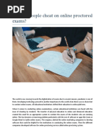 Moodle Proctoring Guide for MCQs | PDF