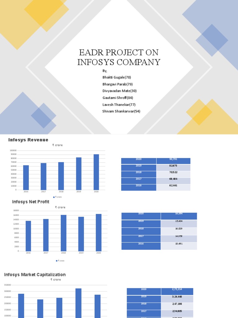 Infosys Company Overview and Financials | PDF | Financial Markets ...