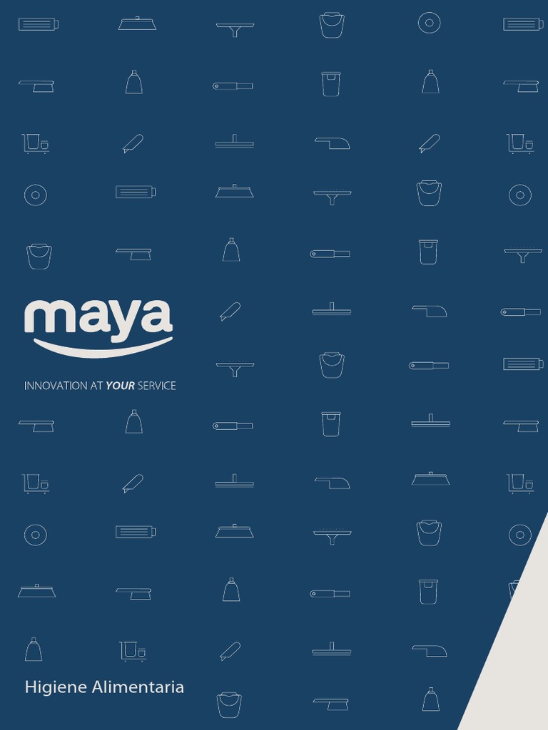 Catálogo Maya - Artículos Limpieza Industria Alimentaria | PDF | Acero ...