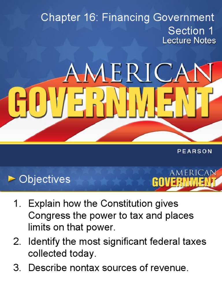 Chapter 16: Financing Government Section 1 | PDF | Monetary Policy ...
