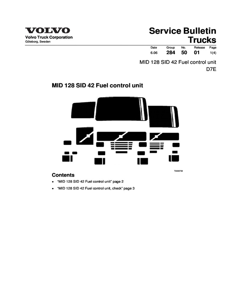 UD TRUCKS Mid-128-Sid-42-Fuel-Control-Unit | Download Free PDF ...