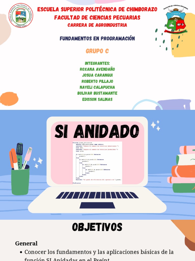 SI Anidado | PDF | Algoritmos | Prueba (evaluación)