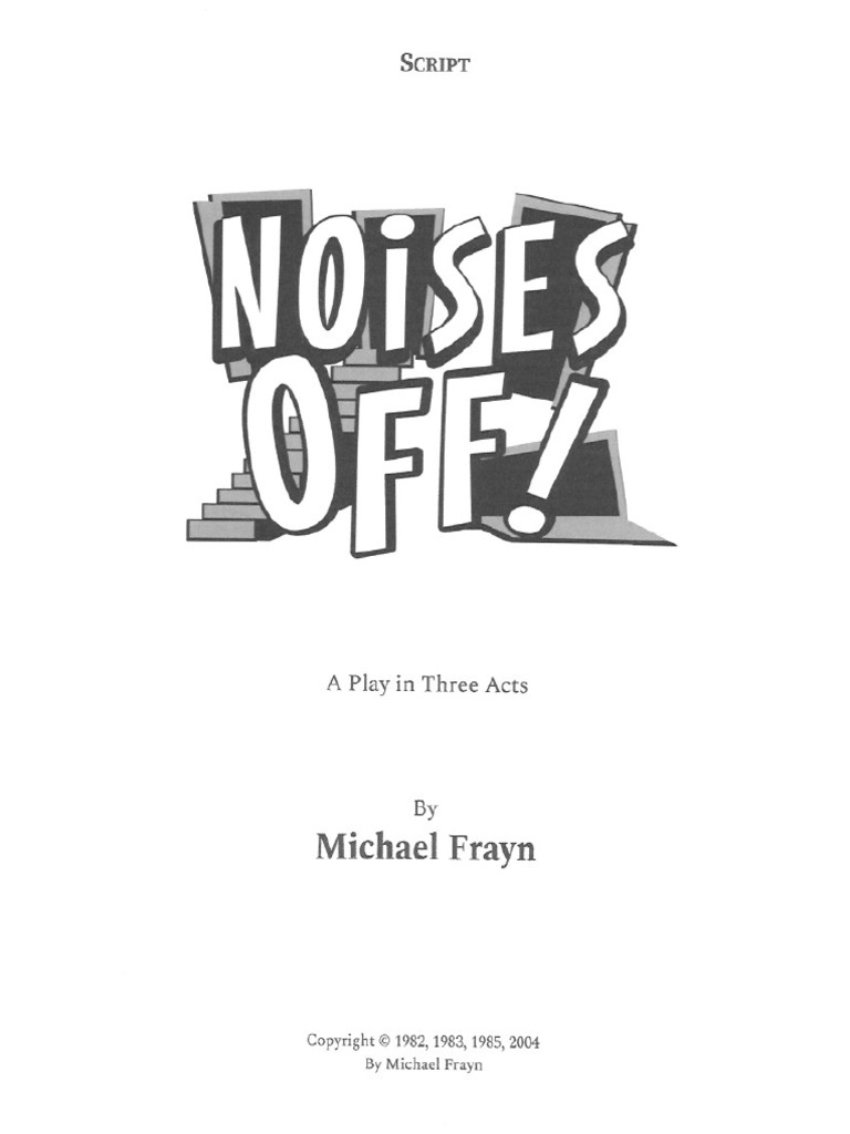 Noises Off | PDF