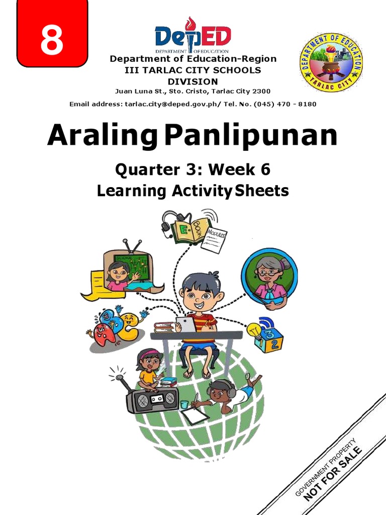 AP8 Q3 Week6 Final | PDF