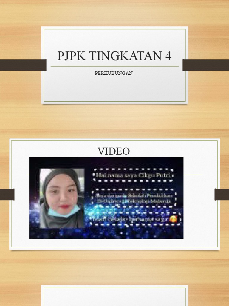 PJPK Tingkatan 4 Perhubungan (Seks Siber) | PDF