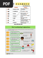 Examples of Conjunctive Adjuncts: Type Sub-Type Items | PDF ...
