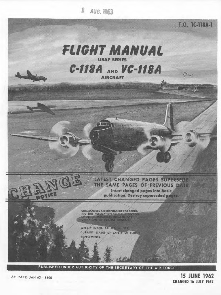 T.O. 1C-118A-1 - Flight Manual - C-118A & VC-118A (16-07-1962) | PDF ...