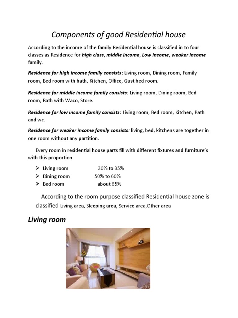 Residential House Design Standards | PDF | Room | Bathroom