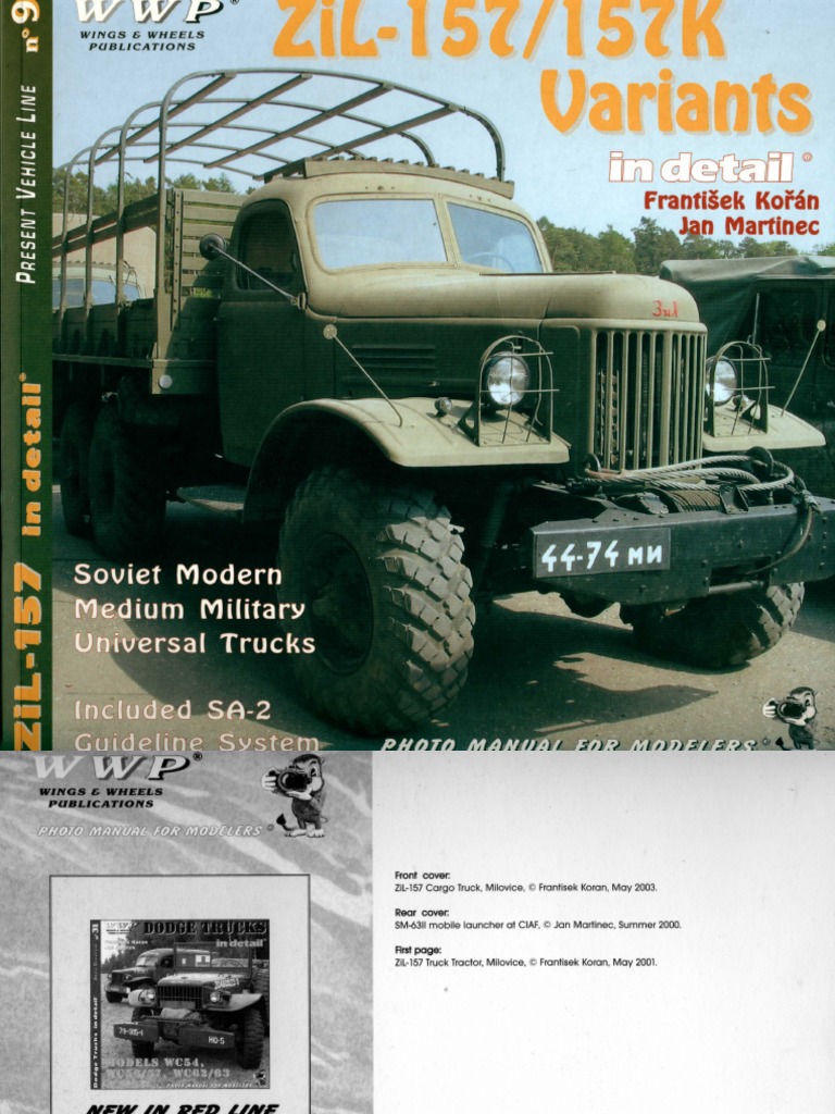 Zil 157-157K in Detail & SA-2 Guideline | PDF