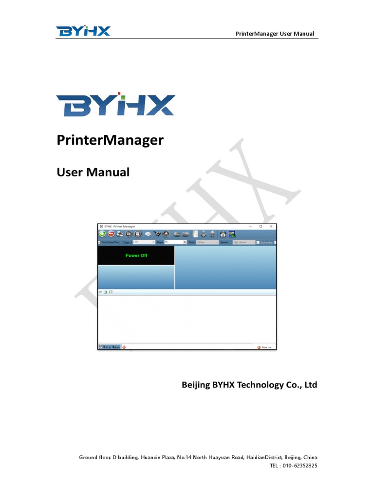 PrinterManager User Manual Translation Version | PDF | Calibration ...