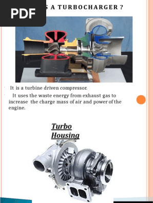 Turbocharger Working Pdf