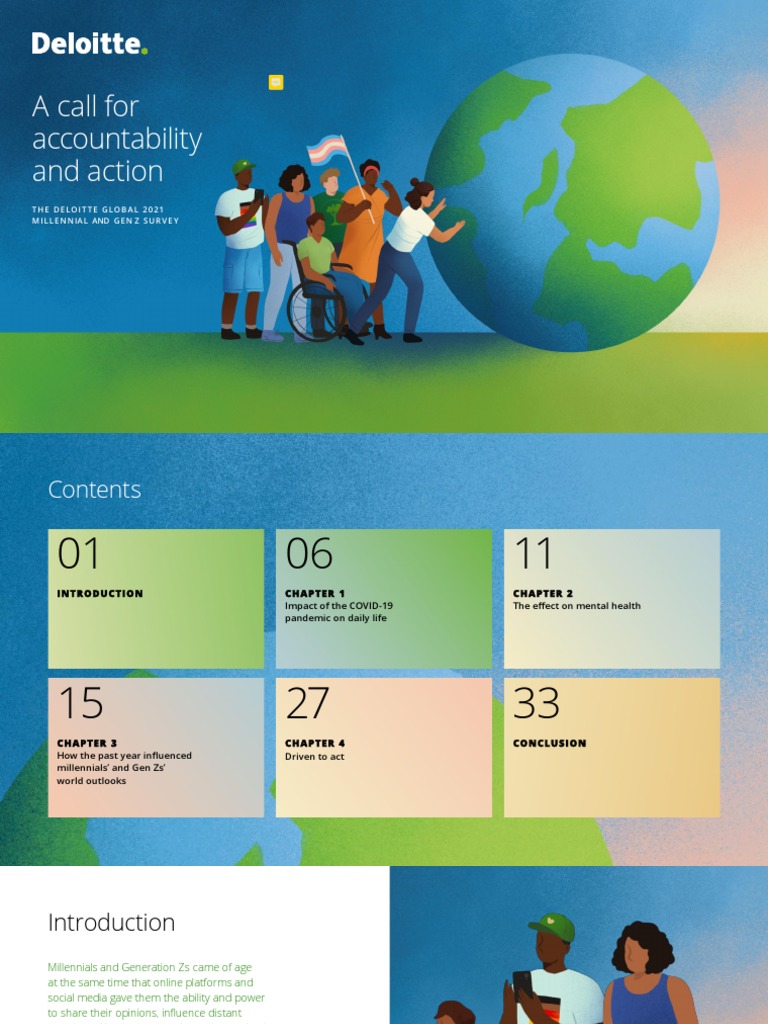 REPORT DELOITTE 2021 Deloitte Global Millennial Survey Report | PDF ...