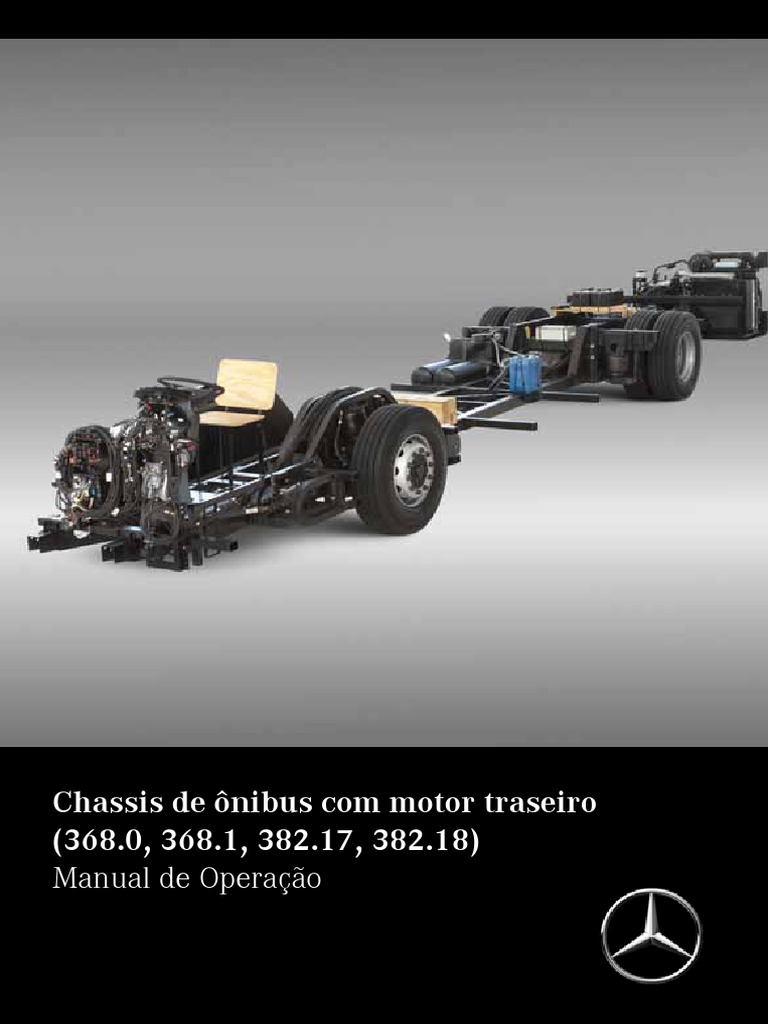 Chassis de Ônibus Com Motor Traseiro | PDF | Carro | Diesel