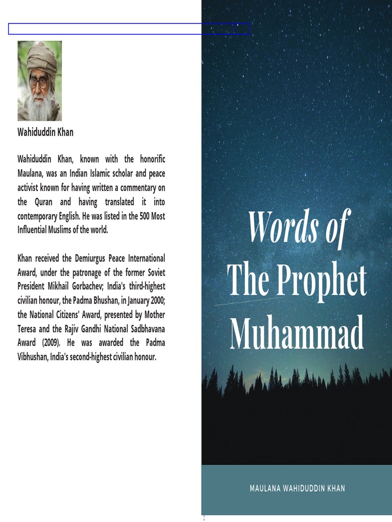 Words Of: The Prophet Muhammad | PDF