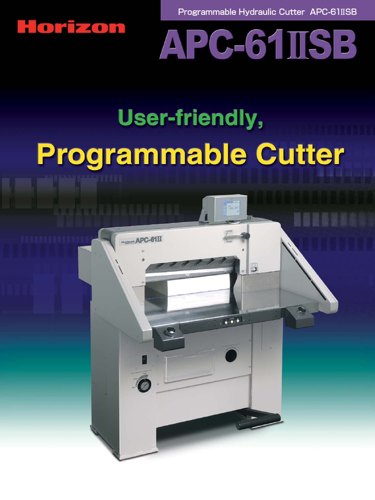 APC-61II BROCHURE - Compressed | PDF | Touchscreen | Pressure