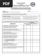 EXAMPLE School Learning Resource Plan Template - LR Plan | PDF ...
