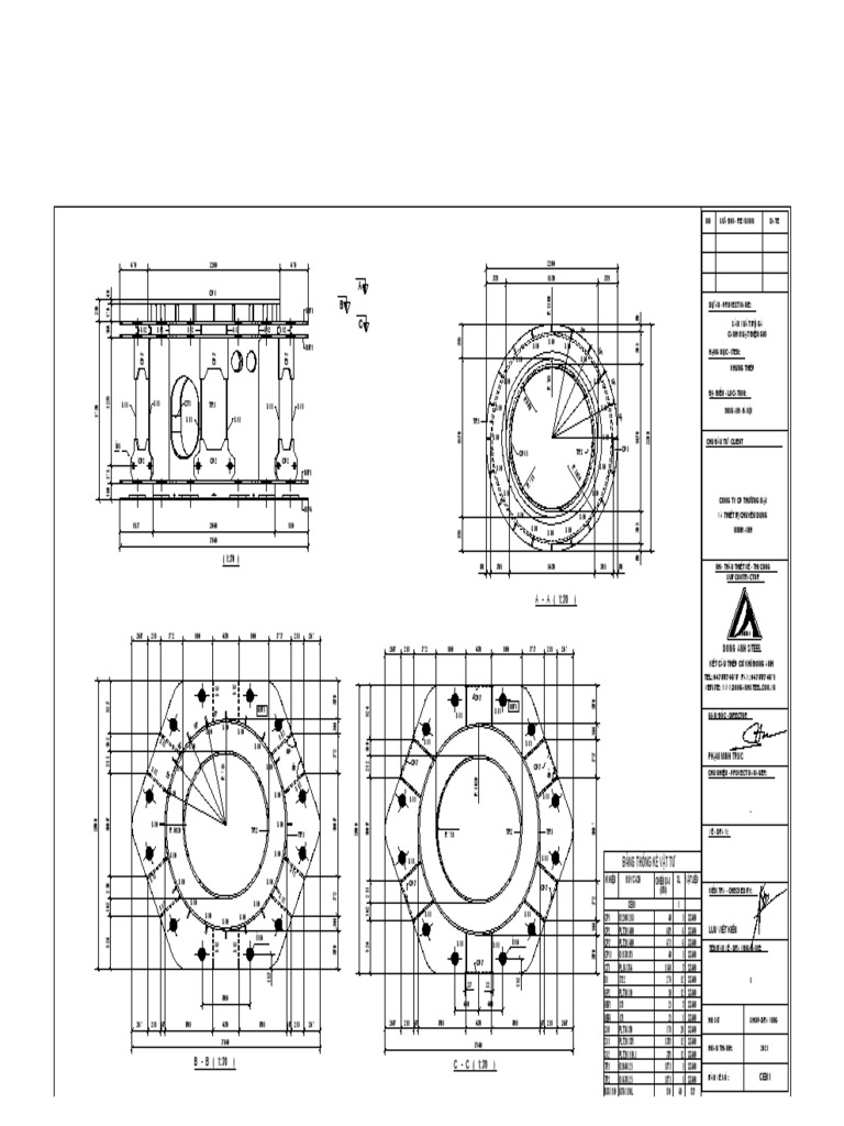 Steel Structure Shop Drawing Details | PDF