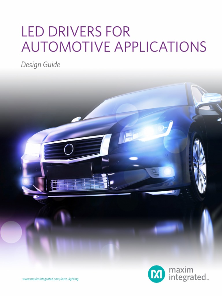 LED Drivers For Automotive Applications | PDF | Light Emitting Diode ...