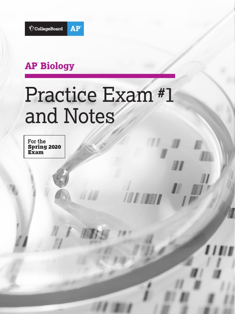Practice Exam 1 and Notes: AP Biology | PDF | Luteinizing Hormone ...