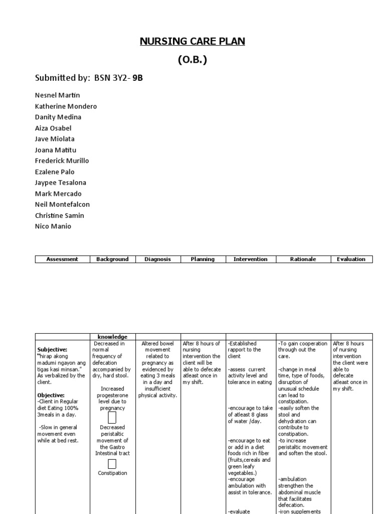 NCP in OB | PDF | Edema | Hemodynamics