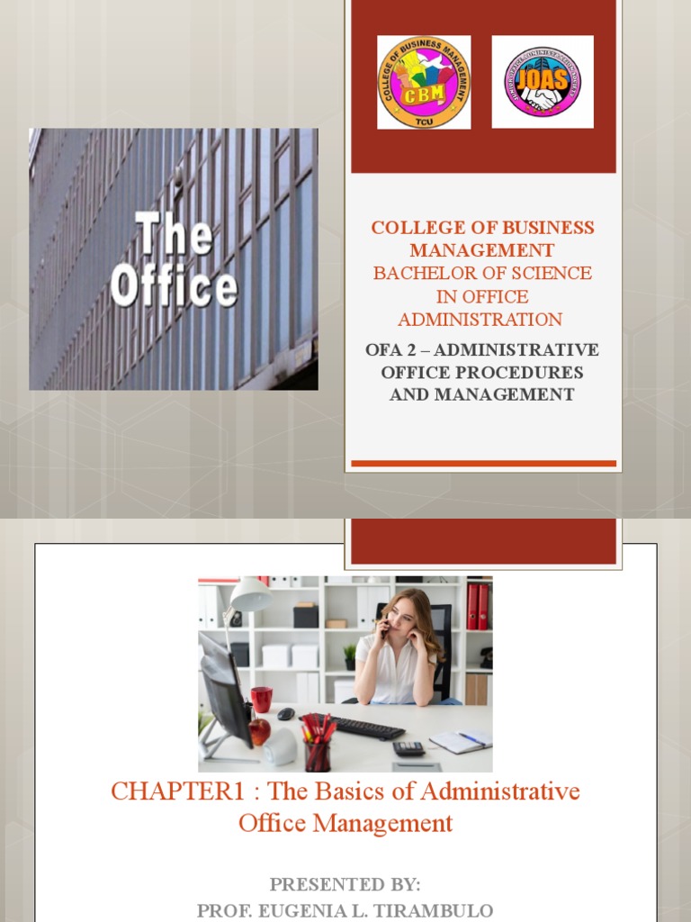 Ofa 2 Chapter 1 6 | PDF | Records Management | Human Factors And Ergonomics