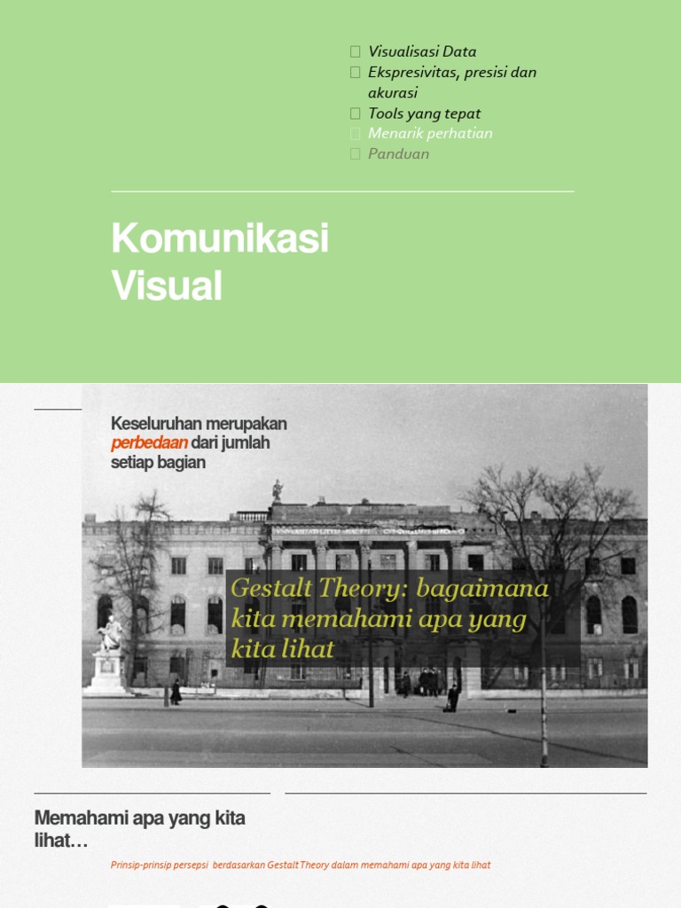 04 - Bercerita Dengan Data - Komunikasi Visual, Fokus Perhatian | PDF