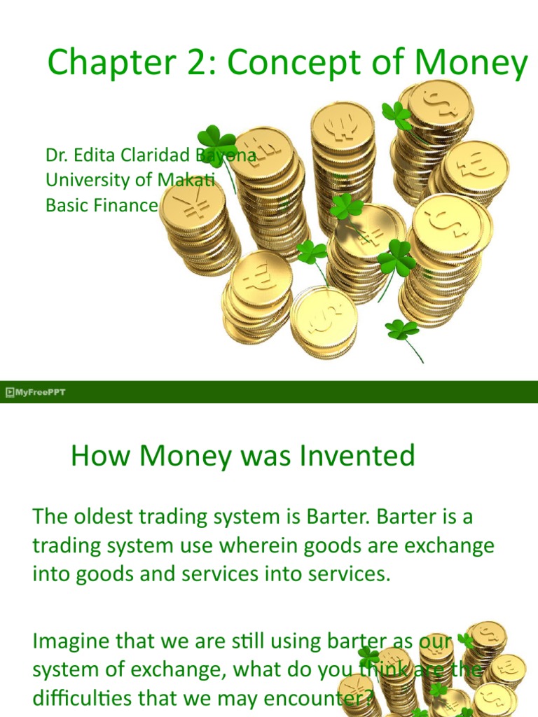 Understanding the Concept of Money | PDF | Money | Money Supply