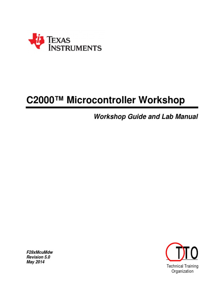 C2000 Microcontroller Workshop | Download Free PDF | Central Processing ...