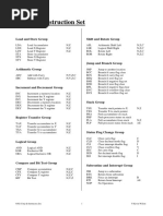 Opcode Sheet For 8085 Microprocessor With Description | PDF | Chess ...