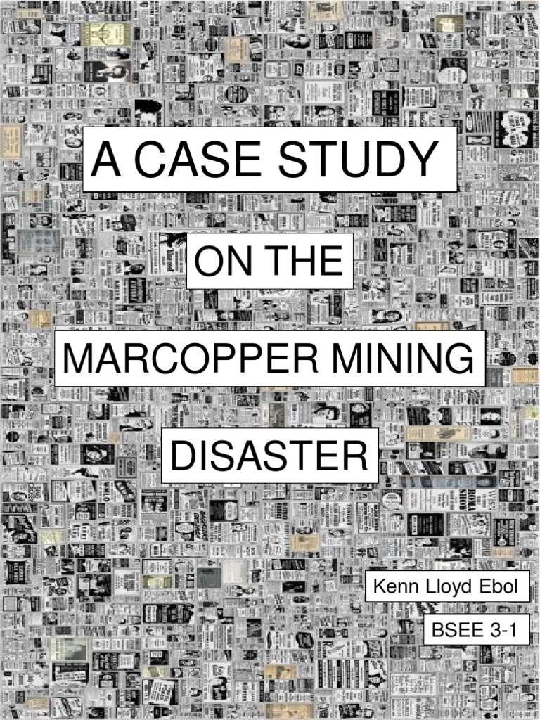 A Case Study: On The Marcopper Mining Disaster | PDF