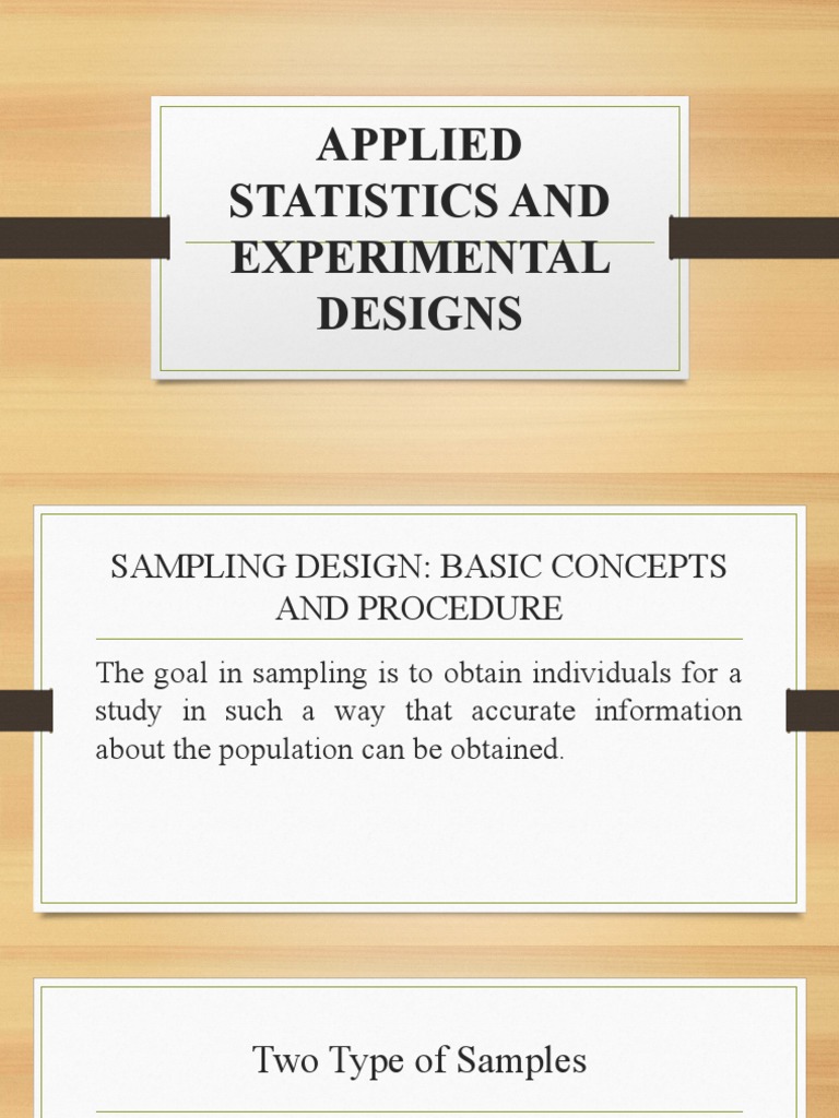 Basic Statistics Part II | PDF | Randomness | Sampling (Statistics)