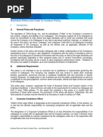 Hilton Code of Conduct Overview | PDF | Board Of Directors | Discovery ...
