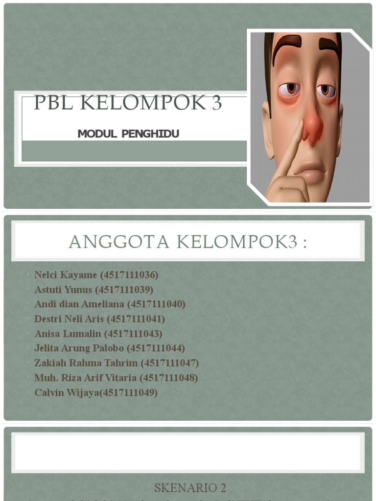 PBL 2 Penghidu (Kelompok 3) | PDF | Pengembangan Diri | Kesehatan Holistik