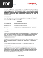 EXXSOL D40 Technical Data Sheet | PDF | Chemistry | Occupational Safety ...