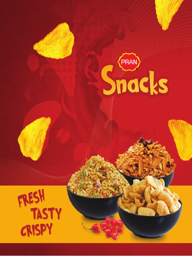 156pran Snacks Catalogue-Compressed | PDF | Potato Chip | Foods